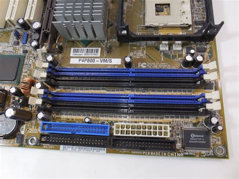 Материнская плата ASUS P4P800-VM/S