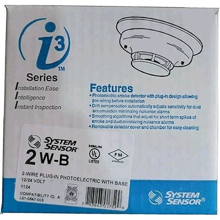 System Sensor 2W B Amazon Com