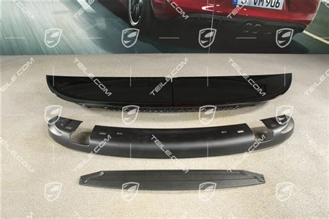 Teilecom Turboturbo Sgts Rear Spoiler Upper Part Black New