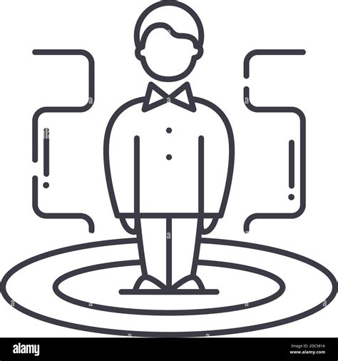 Strret View Icon Linear Isolated Illustration Thin Line Vector Web Design Sign Outline