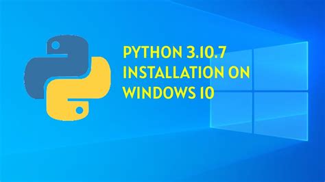 How To Download And Install Python On Windows YouTube