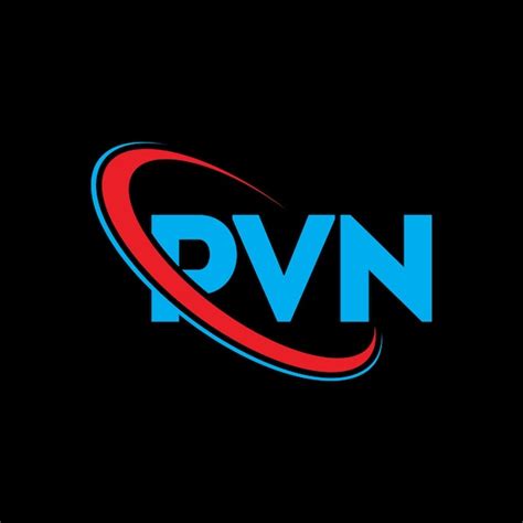 Premium Vector Pvn Logo Pvn Letter Pvn Letter Logo Design Initials Pvn Logo Linked With Circle