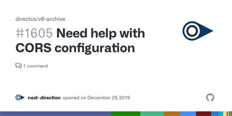 Need Help With Cors Configuration · Issue 1605 · Directusv8 Archive