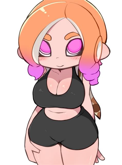 Miyazero Octoling Girl Octoling Player Character Nintendo Splatoon