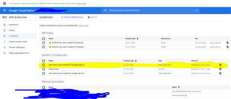 Java Google SignIn API Exception Stack Overflow