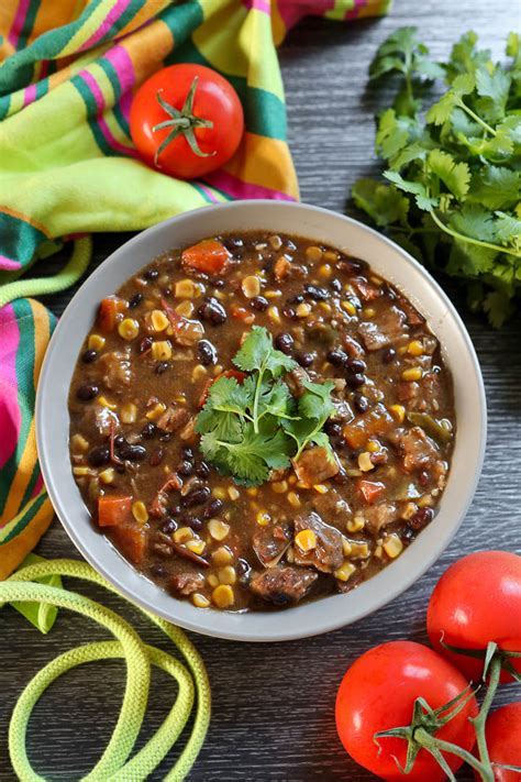 Southwestern Beef And Bean Stew Ang Sarap