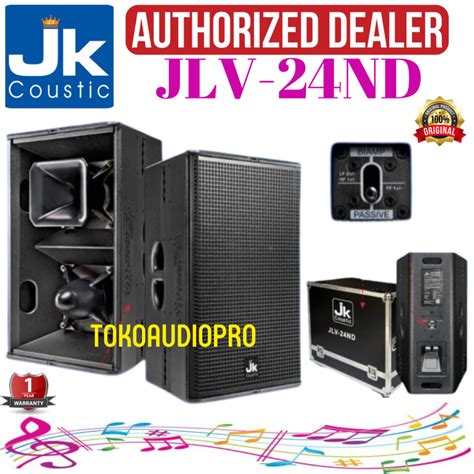 Jual Speaker Line Array Jk Coustic Jlv 24nd Neodymium Line Array System Original Jlv24nd