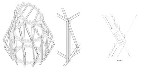 Data Informed Structures Nest 20 Reciprocal Array Iaac Blog