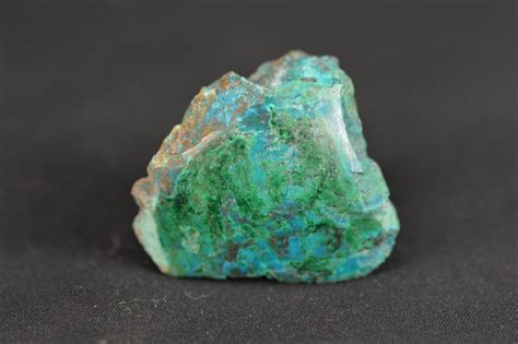 Pretty Parrot Wing Chrysocolla Specimen Chakra Meditation Raw Rough