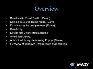 Windows Xaml Based Metro Apps With Visual Studio PPTX