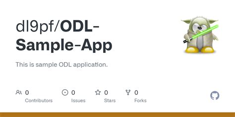 GitHub Dl Pf ODL Sample App This Is Sample ODL Application