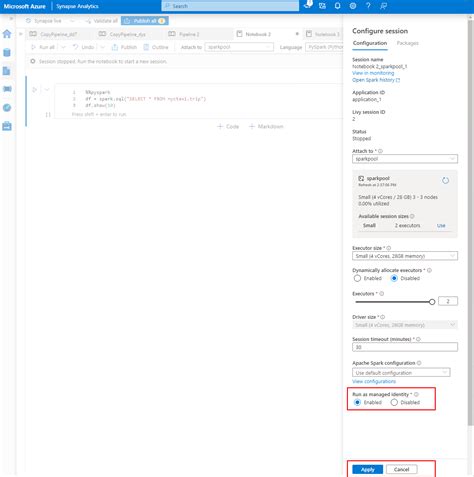 Managed Identity Authentication From Synapse Notebook Using Pyodbc Library To Azure Sql Db