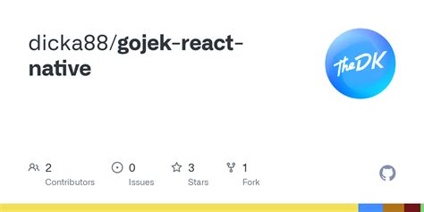 GitHub Dicka Gojek React Native