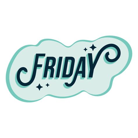 Friday Png Svg Transparent Background To Download