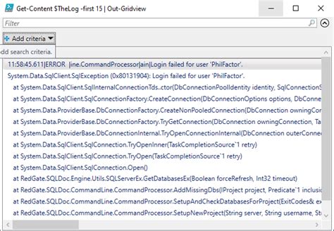 Peering Into And Parsing Application Log Files Redgate