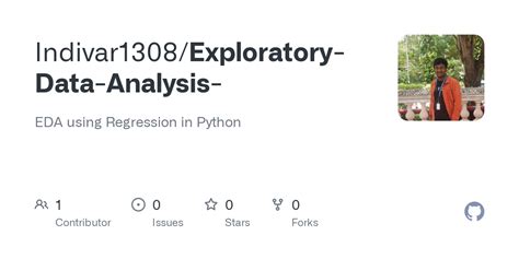 Github Indivar Exploratory Data Analysis Eda Using Regression In Python