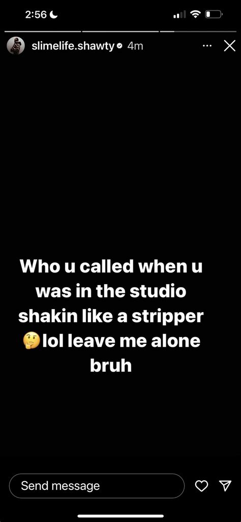 Slimelife Shawty Speaks I Wonder Who Hes Talking About Ratlantology