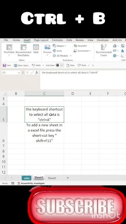 Bold Text Excel For Fresher Shorts Exceltips Youtube