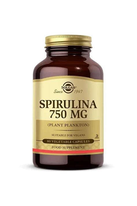 Solgar Spirulina - Fiyatı, Yorumları