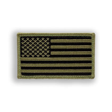 Us Flag Od Green Patch Disc Golf Patches