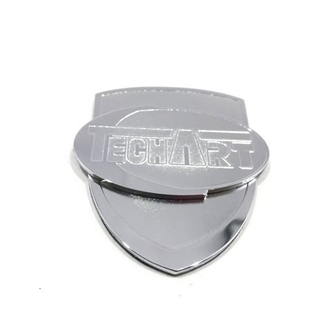 Logo Badge Emblem Slyle Techart On The Hood For Porsche