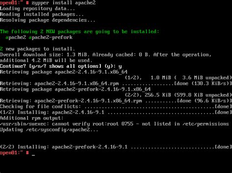 How To Install LAMP Server On OpenSUSE Leap OpenTechy