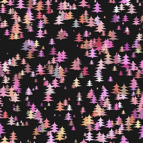 Pine Tree Pattern Vector Art Stock Images Depositphotos