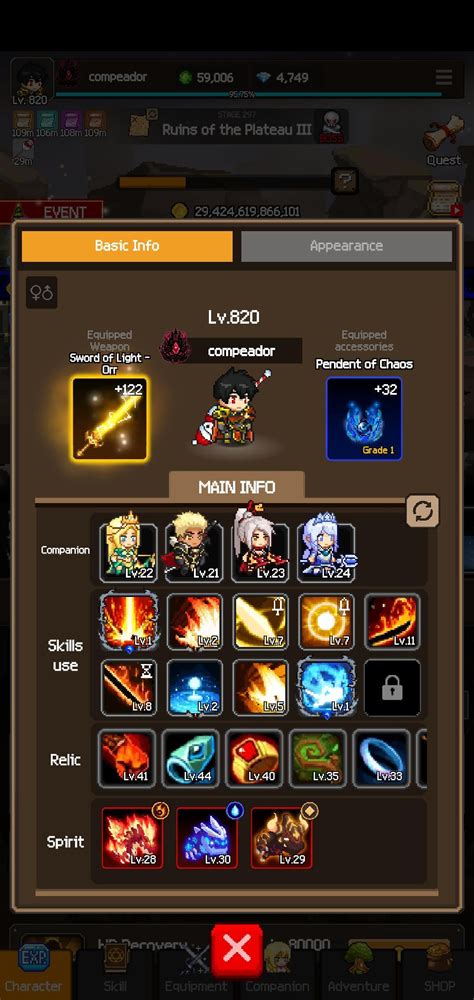 OP build for training stage? : r/SlayerLegend