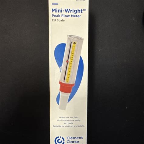 Mini Wright Standard Peak Flow Meter Asthma Monitor Eu Scale Ebay Uk
