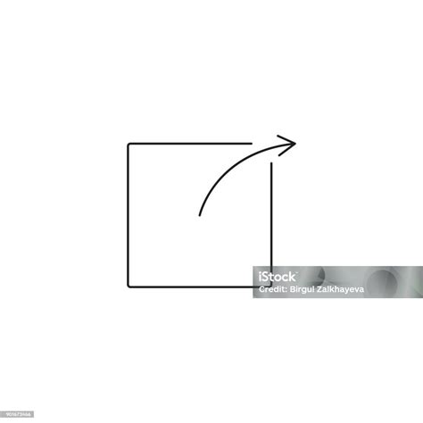 흰색 바탕에 사각형 및 화살표 벡터 일러스트 아이콘 공유 고체에 대한 스톡 벡터 아트 및 기타 이미지 고체 대형 데이터 Istock