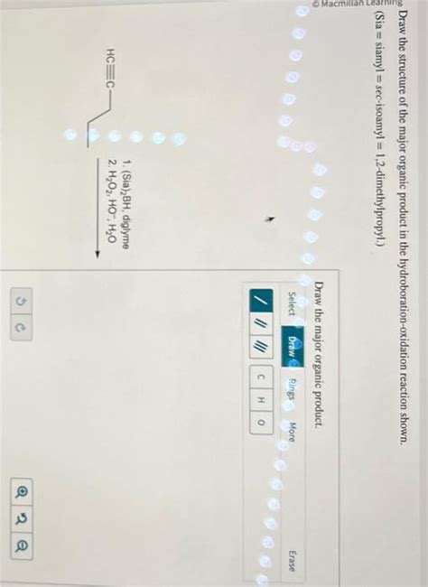 Solved Draw The Structure Of The Major Organic Product In