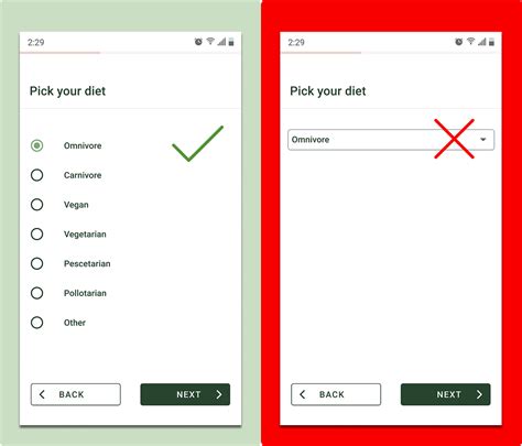 Drop Downs Or Radio Buttons Never Make This Mistake Again By Ilma Andrade Ux Planet