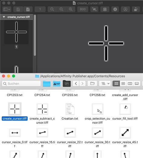 Barely Visible Curso Desktop Questions Macos And Windows Affinity