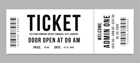 Simple Ticket Isolated Ticket Illustration 48451900 Vector Art At Vecteezy