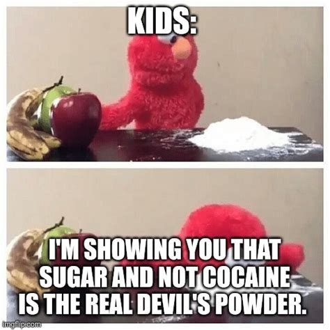 Elmo Fruit Vs Sugar Memes And S Imgflip