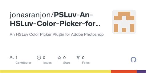 GitHub Jonasranjon PSLuv An HSLuv Color Picker For Adobe Photoshop An HSLuv Color Picker