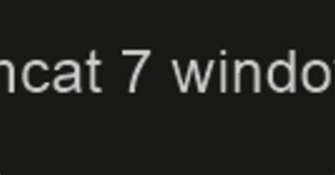 apache tomcat 7 windows installer imgur
