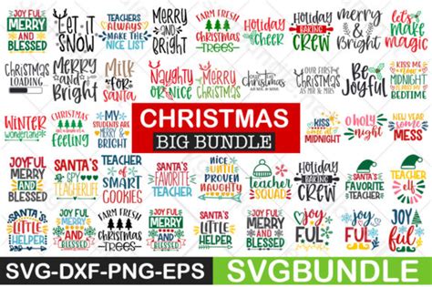 Christmas Bundle Graphic By Designartstore Creative Fabrica