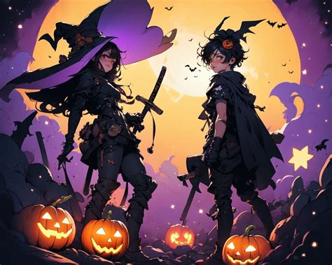 Anime Halloween Wallpapers 4k Hd Backgrounds On Wallpaperbat