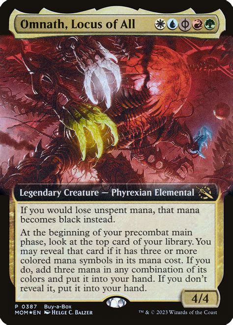 Omnath Locus Of All · March Of The Machine Mom 387 · Scryfall Magic