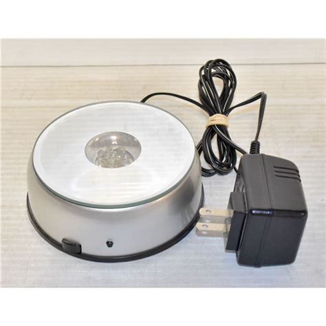 Rotating Light Up Display Stand