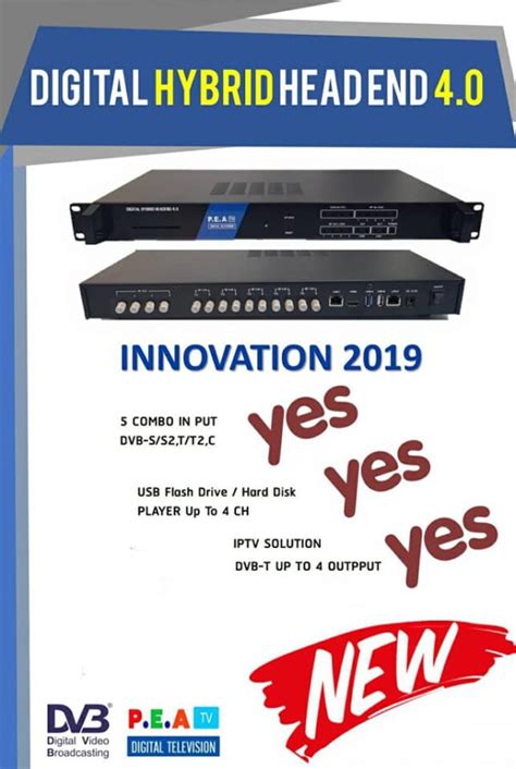 Digital Hybrid Head End DVB IPTV ระบบทวอาคาร ระบบทว