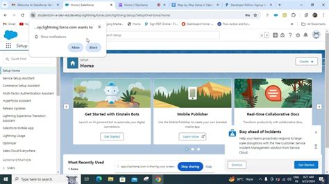 How To Sign Up For A Salesforce Developer Edition Org Youtube