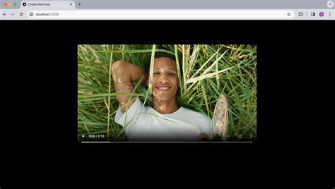 Adding Video Player In Next Js
