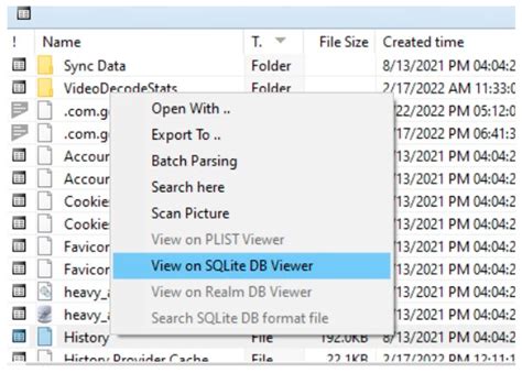 Applied Sciences Free Full Text Forensic Operations For Recognizing Sqlite Content Forc