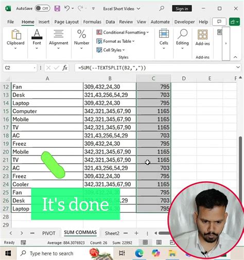 How To Sum Comma Separated Values In Excels Trickiest Case Excel