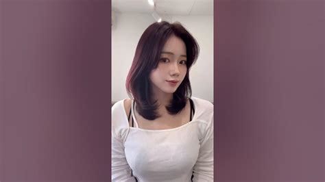 얼굴형에 맞는 길이와 층의 중단발레이어드펌 과우리고객님 피부톤에 맞는 레드브라운 함께했어요 🥹🫶🏻강남미용실 헤어컨설팅 퍼스널컬러 중단발레이어드컷 중단발펌