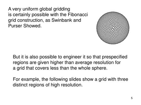 Ppt Spatially Adaptive Fibonacci Grids Powerpoint Presentation Free Download Id 6012202
