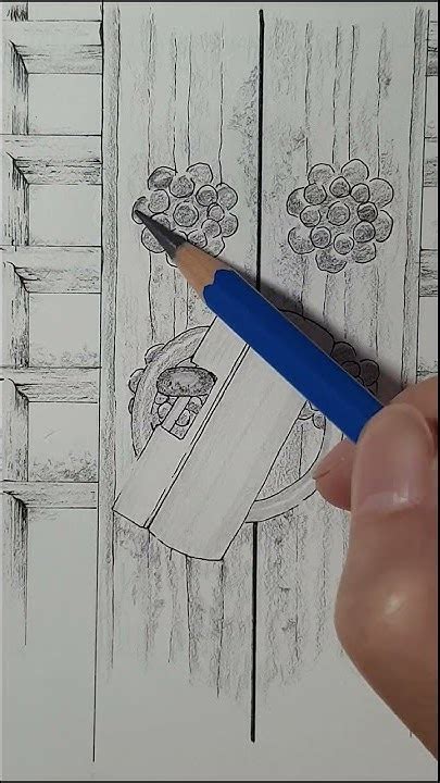 Shorts 펜과 연필 드로잉 한옥 문고리 그리기 Youtube