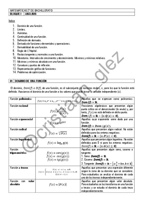 Tipos De Funciones Pdf